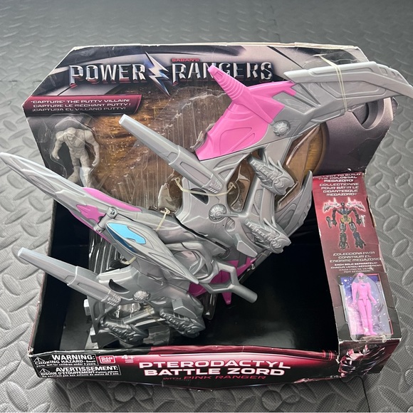 Other | Power Rangers Movie Pterodactyl Battle Zord W Pink Ranger ...